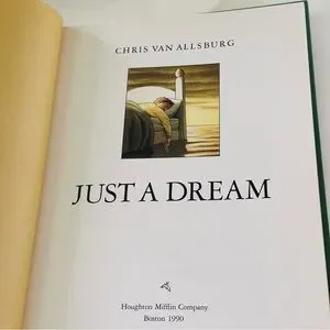 Other | Just A Dream Chris Van Allsburg Childrens Picture Book ...